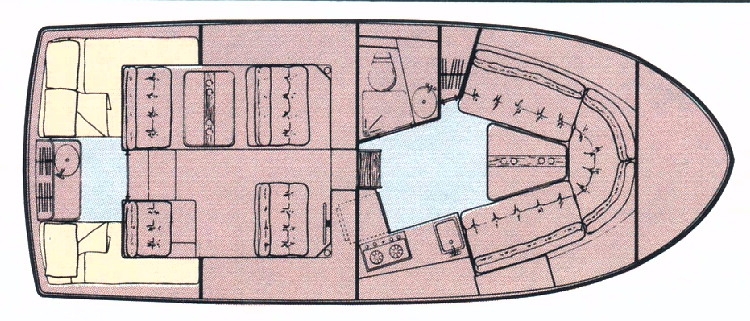 Westwind Yacht Sales - 1990 Carver 28 Riviera